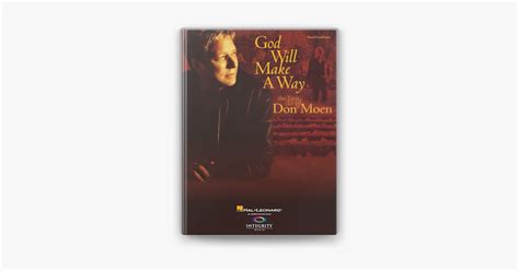 ‎god Will Make A Way The Best Of Don Moen Songbook On Apple Books