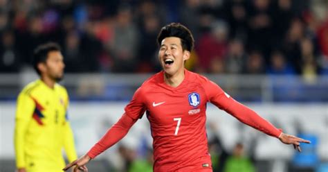 Ss포토 손흥민 콜롬비아와의 평가전 선제골로 기선제압