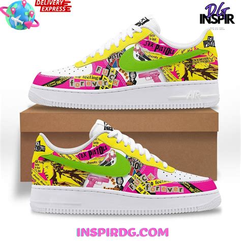 Sex Pistols Band Limited Edition Nike Air Force 1 Inspirdg