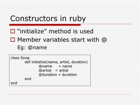classes objects and variables ppt download