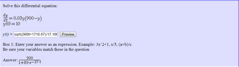 Solved Solve This Differential Equation Dy Dt Chegg