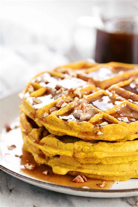 Pumpkin Pecan Waffles The Gunny Sack
