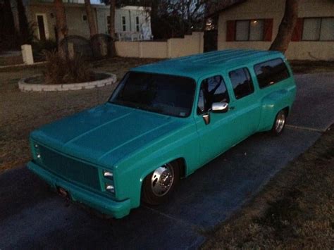 Slammed Suburban Dually Bagged And Lays Frame Trade Pirate4x4com