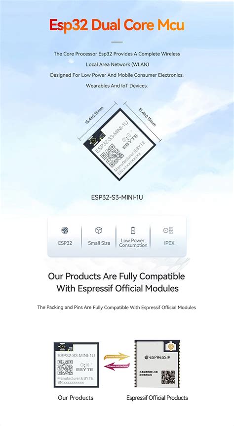 esp32 s3 mini 1u esp32 s3 wroom 1u bt ble wifi module mcu esp32 s3 wroom esp32 s3 wroom 1 esp32