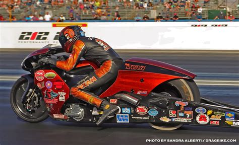 NHRA Pro Stock Motorcycle Results From Las Vegas 4 Wide Dragbike