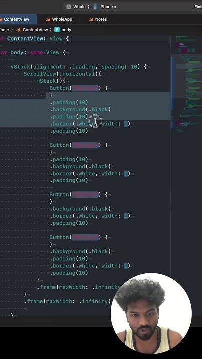 Padding For Borders And Backgrounds In Swift Ui Swiftui Xcode Swift Charlesrealmprogrammer