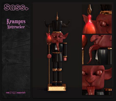 Second Life Marketplace Sass [hd] Krampus Nutcracker