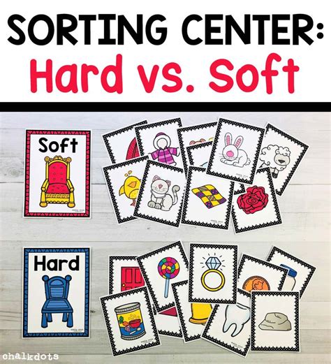 Hard Vs Soft Sorting Activity