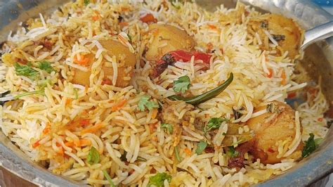 Quick Easy Aloo Biryani Recipe Aloo Dum Biryani Instant Potato Dum