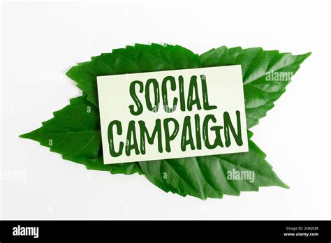 Writing Displaying Text Social Campaign Conceptual Photo Use Social Media Platform To Improve