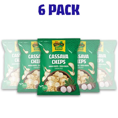 Tropical Sun Cassava Chips Unsalted