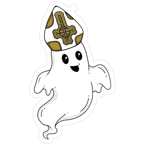 Kawaii Terzo Ghost Design Sticker In 2025 Ghost Design Vinyl Decal