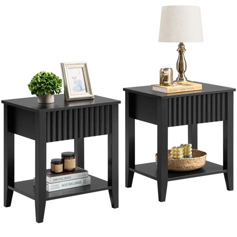 Winston Porter Nyleen Drawer Nightstand Reviews Wayfair