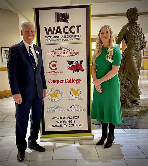 Wyoming Superintendent Degenfelder Joined Her Dad Steve At The
