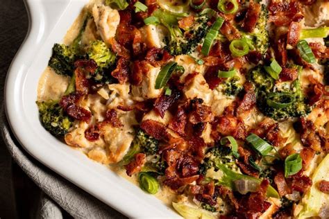 Keto Chicken Bacon Ranch Casserole Keto Beginners