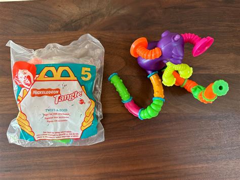 Nickelodeon Tangle Twist A Zoid Mcdonalds Happy Meal Toy 1996 Etsy
