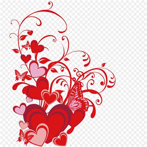 艺术心形花纹PNG图片素材下载 图片编号10268759 PNG素材网