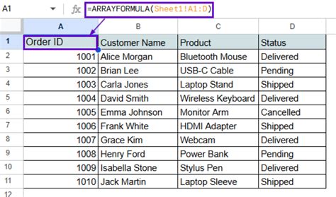 Automatically Copy Data From Another Worksheet In Google Sheets Excel Insider