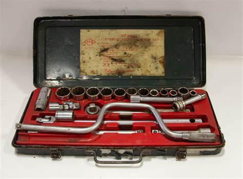 Itc 1 2 Square Drive Socket Set Missing Some Pcs