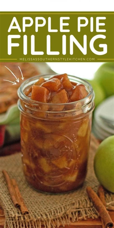 We Love Homemade Apple Pie Filling Use In Pies Mix In With Cinnamon Rolls Or Even Pu… Apple