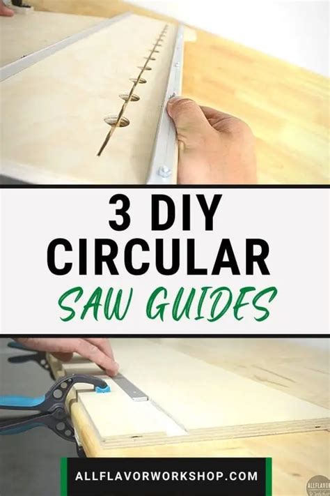 4 Simple DIY Circular Saw Guides Best For Beginners AllFlavor Workshop