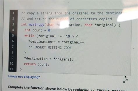 1 Copy A String From The Original To The StudyX