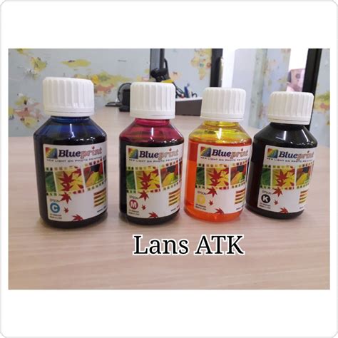 Jual Tinta Printer Blueprint Epson 100ml C M Y K Shopee Indonesia