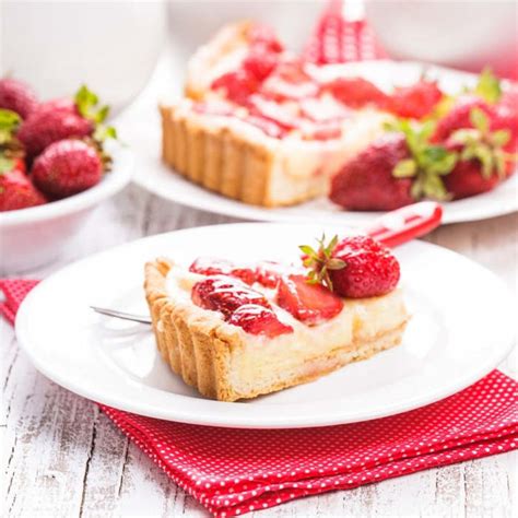 Receta Para Hacer Tarta De Fresas Con Crema Pastelera
