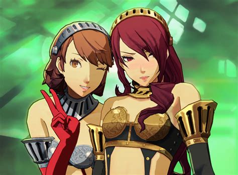 Mitsuru And Yukari Trying Out New Battle Gear By Uriziel38 On Deviantart