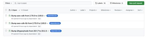 dependabot と github actions でaws cdkのスナップショットテストを自動化してみた developersio