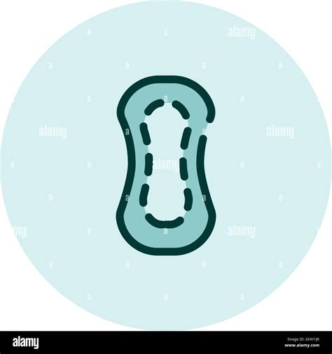 Women Period Pads Illustration Vector On A White Background Stock