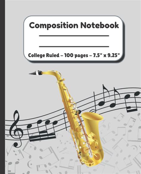 Composition Notebook College Ruled Composition Notebook