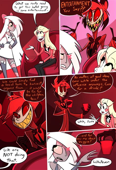 Post 4403422 Alastor Charliemorningstar Hazbinhotel Vaggie Comic Emmabrave3