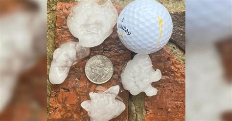 First Alert Weather Severe Thunderstorms Bring Golf Ball Sized Hail To