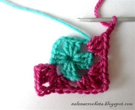 как связать бабушкин квадрат Квадраты Бабушкин квадрат Вязание