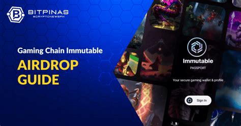 Gaming Chain Immutable X Hints Biggest Airdrop Of The Year BitPinas