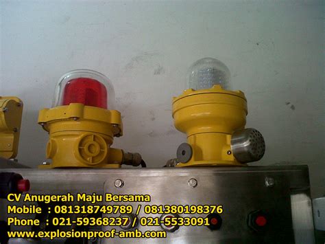 General Explosion Proof Jual Caution Lamp Explosion Proof Warom