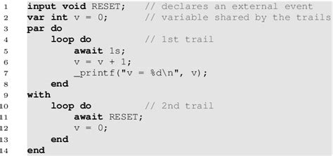 Figure 1 From Structured Reactive Programming With Céu Semantic Scholar