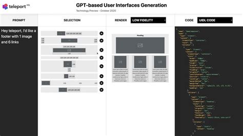 Mihai Sampaleanu On Linkedin Teleporthqs Gpt Engine For User