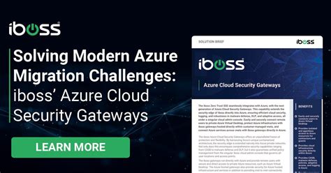 Iboss Azure Security Gateways For Cloud Security Iboss Posted On The Topic Linkedin