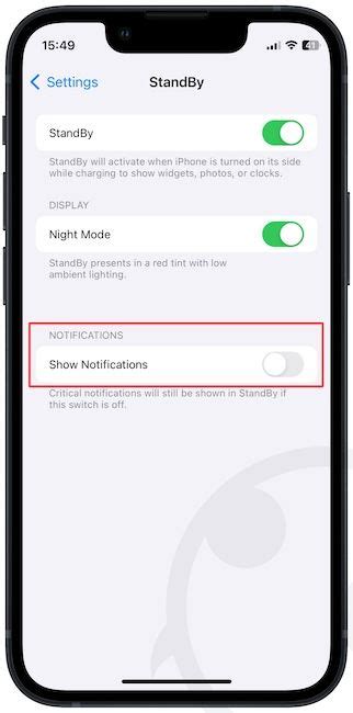 How To Disable Notifications In IPhone StandBy Mode Appsntips