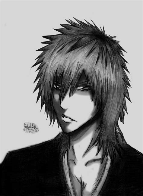 Ichigo Kurosaki Long Hair Bleach By Rapperfree On Deviantart
