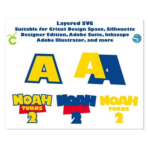 Toy Story Font Svg Cricut Toy Story Font Png Toy Story Fon Inspire