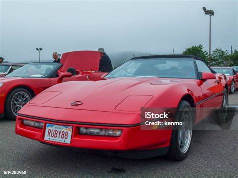1988 쉐보레 콜벳 C4 컨버터블 Chevrolet Corvette에 대한 스톡 사진 및 기타 이미지 Chevrolet