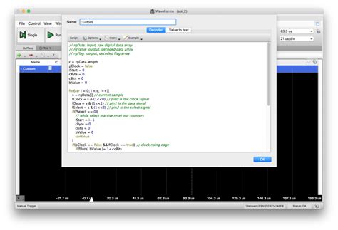 Custom Protocol Script In Logic Analyzer Test And Measurement