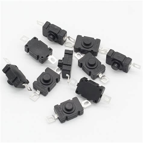10pcs Kan 28 15a250v Flashlight Switches Self Loc Grandado
