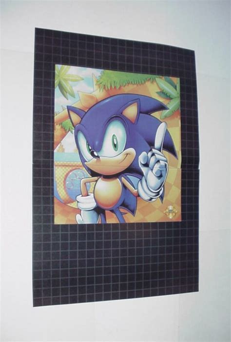 Sonic The Hedgehog Poster 23 Sonic Genesis In The Labyrith Zone Bidrevolution