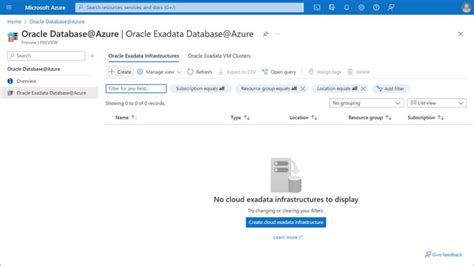 Oracle Databaseazure Now Generally Available In Azure East Us Region