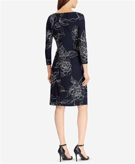 Lauren Ralph Lauren Petite Surplice Dress Macys