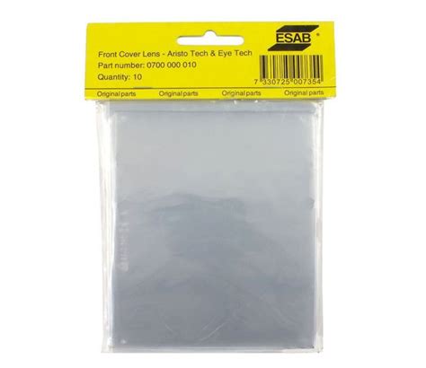 Наружное защитное стекло ESAB Savage A40, Warrior Tech 9-13 и Aristo ...